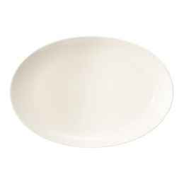 Seltmann Weiden Servierplatte "Savona", B/H/L: 24,2cm x 3,1cm x 35,1cm, wei&szlig;, Servierplatten, Platte oval