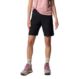 Columbia Damen Shorts, schwarz, Gr. 12, Obermaterial: 94% Nylon, 6% Elasthan, Hosen, aus Nylon und Elasthan