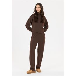 ENDURANCE ATHLECIA ATHLECIA Herren Sporthose "Jacey", braun, Gr. 40, unifarben, 51% Polyester, 44% Modal, 5% Elasthan, Hosen, mit komfortabler Passform