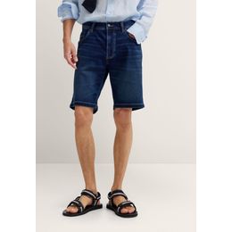 Bugatti Herren Bermudas "DynamicSeries", blau, Gr. 50, unifarben, 84% Baumwolle, 15% Polyester, 1% Elasthan, Hosen, mit Stretch-Funktion