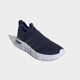 Herren Walkingschuh "CLOUDFOAM FLEX SOCK", adidas Sportswear, Gr. 45, blau, Textil, Schuhe