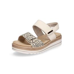 Remonte Sandale in Beige Multi | Gr.: 44