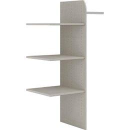 Inneneinteilung Rauch, B:98cm T:51cm, beige, Holzwerkstoff, Schrankinneneinteiler, "Zubeh&ouml;r f&uuml;r Rauch-Schr&auml;nke ORANGE/BLACK", mit 3 Einlegeb&ouml;den und