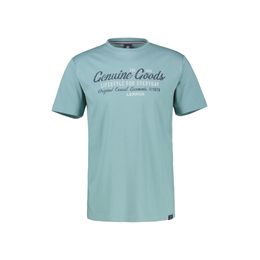Lerros Herren T-Shirt "T-Shirt unifarben mit Print und 1/2-&Auml;rmeln", blau, Gr. 6XL, 100% Baumwolle, Shirts