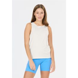 Endurance Damen Funktionstop "Waane", wei&szlig;, Gr. 34, unifarben, 100% Polyester, Tops, mit 4-Wege-Stretch f&uuml;r viel Bewegungsfreiheit
