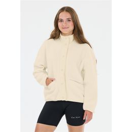 LES'ARCS M&auml;dchen Fleecejacke "Alakdan", beige, Gr. 140, unifarben, 100% Polyester, Jacken, atmungsaktiv