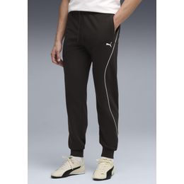 Puma Herren Trainingshose "SPORT SWEATPANTS TR CL", schwarz, Gr. L, unifarben, Sweatware, Obermaterial: 68% Baumwolle, 32% Polyester, Hosen, mit