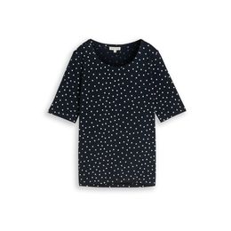 Tom Tailor T-Shirt Damen Gr&ouml;&szlig;e XS navy / wei&szlig;