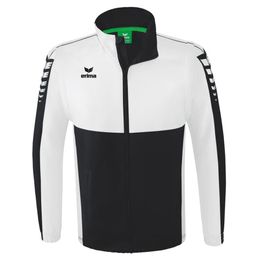 Erima Trainingsjacke "Six Wings Jacke Mit Abnehmbaren &Auml;rmeln" in Schwarz | Gr.: L