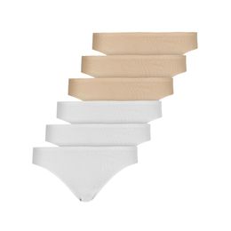 Nina von C. Damen Jazz-Pants Slips "6er Pack Damen Jazzpant Daily", Gr. 44, bunt, Obermaterial: 100% Baumwolle CO., Unterhosen