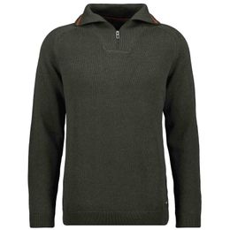 Ragman Herren Troyer, gr&uuml;n, Gr. XXL, Strick, 100% Baumwolle, Pullover