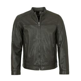 Jilani Lederjacke Lammnappa in Khaki | Gr.: 46