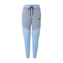 Nike Sportswear Hose 'TCH FLC' Herren Gr&ouml;&szlig;e 31/32 hellblau / grau / schwarz