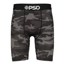 PSD Herren Boxershorts "3 PACK - NIGHT CAMO Herren", Gr. L, schwarz, 90% Polyester, 10% Elasthan, Unterhosen