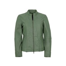 Jilani Lederjacke Lammnappa in Meergr&uuml;n | Gr.: 44
