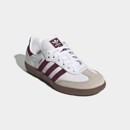 M&auml;dchen Sneaker "SAMBA OG", adidas originals, Gr. 33, rot, Leder, Synthetik, Schuhe, f&uuml;r Kinder & Jugendliche