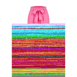 CLOUD 5IVE Damen Stoffhose "CLOUD 5IVE High-Waist Viskose Hose 2-Pockets", pink, Gr. XL, unifarben, 100% Viskose, Hosen