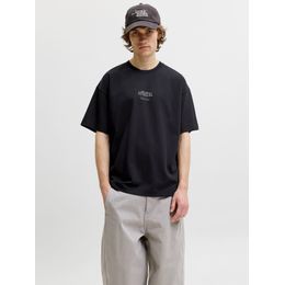 Jack & Jones JACK & JONES Jersey 'JJEBARRON STUDIO' male size M Beige / Light green / Black / White