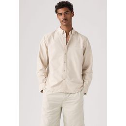 Levi's LEVI'S Herren Langarmhemd "AUTHENTIC BUTTON DOWN"pumice stone garment dye, Gr. M, Web, Obermaterial: 100% Baumwolle, Hemden, mit Ton-in-Ton