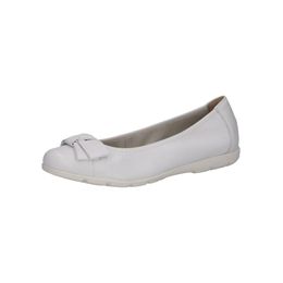 Caprice Ballerinas in Wei&szlig; | Gr.: 37