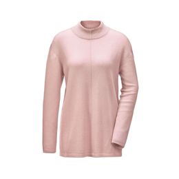 GOLDNER Damen Strickpullover "Kurzgr&ouml;&szlig;e Kuschelweicher Kaschmirpullover mit Kragen", rosa, Gr. 23, Obermaterial: 100% Kaschmir WS., Pullover,