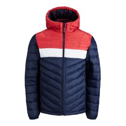 Jack & Jones Jack & Jones Jacke 'Hero' Herren Gr&ouml;&szlig;e XL marine / hellrot / wei&szlig; Sommerjacke