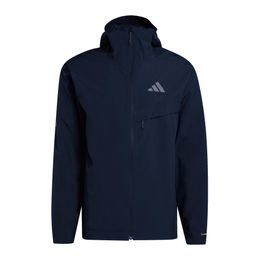adidas terrex Outdoor jacket 'Multi 2 Layer CLIMAPROOF Rain' male size XS Stone / Black