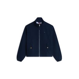 Tommy Jeans Jacke 'Peached Zip-thru' Damen Gr&ouml;&szlig;e S navy Sommerjacke