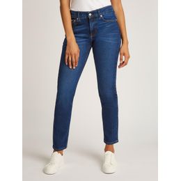 Herren Slim-fit-Jeans "SLIM", blau, Gr. 30, Calvin Klein Jeans, unifarben, Denim/Jeans, Obermaterial: 94% Baumwolle, 4% Elastomultiester, 2%