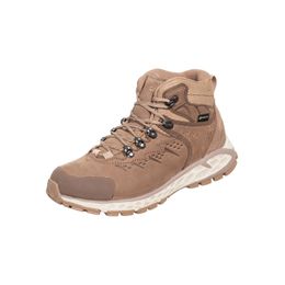 Meindl Damen Wanderschuh "Meindl Menorca Walker", Gr. 37, schwarz, Mesh, Nubukleder, unifarben, Basic, Schuhe, GORE-TEX &ndash; Winddicht, wasserdicht und