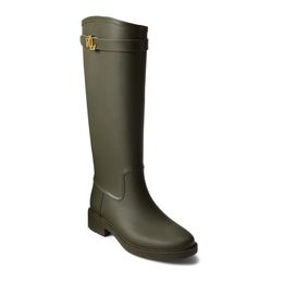 Lauren by Ralph Lauren Lauren Ralph Lauren Rubber Boots 'PORTIAH' female size 38 Olive