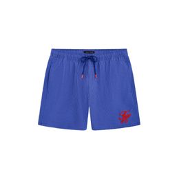 Tommy Hilfiger Underwear Board Shorts 'Ithaca' male size L Blue / Red