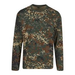 Brandit Herren Longsleeve "Brandit Brandit Premium Longsleeve Shirt", gr&uuml;n, Gr. M, unifarben, 100% Baumwolle, Shirts