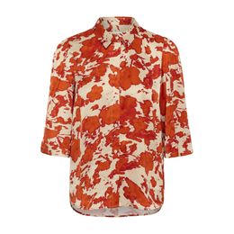 Soaked In Luxury Bluse Damen Gr&ouml;&szlig;e XXL beige / orange