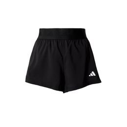 adidas Performance Workout Pants 'HYGLM' female size XS/S Black / White