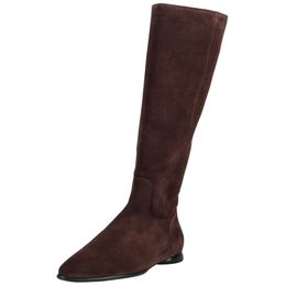 H&ouml;gl H&Ouml;GL Damen Stiefel "H&ouml;gl Stiefel Veloursleder", Gr. 40dunkelbraun, Veloursleder, Schuhe