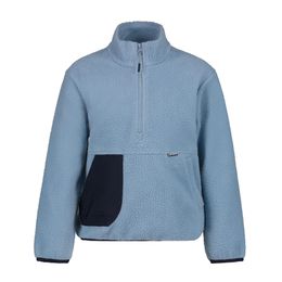 Icepeak Kinder Strickfleece-Pullover "Icepeak KOKOMO JR", blau, Gr. 140, Obermaterial: 100% Polyester, Pullover, Strickfleece-Pullover aus Polyester,
