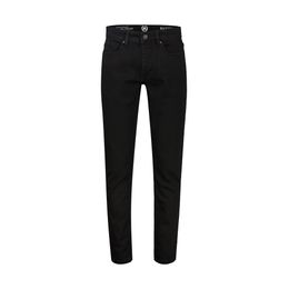 Lerros Herren Relaxhose "Baxter Relaxed Fit Jeans &ndash; Bequemer Stretch 5-Pocket Denim"schwarz, Gr. 32, 99% Baumwolle, 1% Elasthan, Hosen, Bequeme