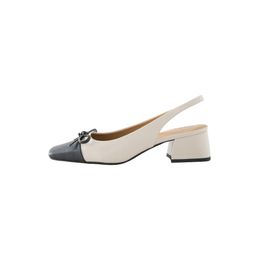 next Slingpumps 'Forever Comfort' Damen Gr&ouml;&szlig;e 43 elfenbein / marine