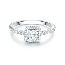 Trilani Ring Damen Gr&ouml;&szlig;e 50 silber