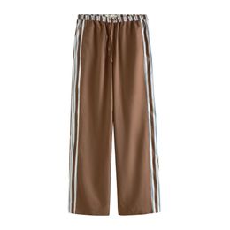 next Pants female size 34 Navy / Light blue / Red / White