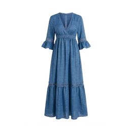 Imily Bela Kleid Damen Gr&ouml;&szlig;e 42 blau Sommerkleid