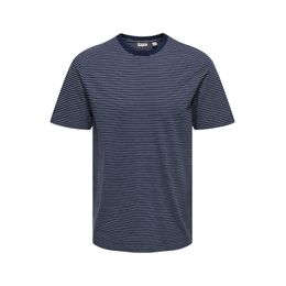 Only & Sons Shirt 'ONSFred' male size XL Navy / White