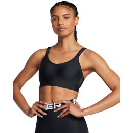 Under Armour Damen Sport-BH "UA INFINITY MID 2.0 BRA", Gr. XS, schwarz, Obermaterial: 86% Polyester, 14% Elasthan, BHs, mit anpassungsf&auml;higer