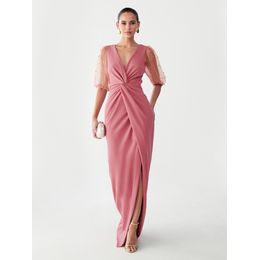 BWLDR Abendkleid 'CHIARA' Damen Gr&ouml;&szlig;e 46 pink Sommerkleid