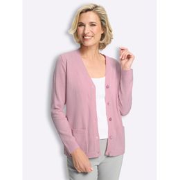 Sieh an! Strickjacke in ros&eacute; | Gr.: 40