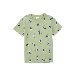 s.Oliver T-Shirt Jungen Gr&ouml;&szlig;e 140 beige / hellblau / dunkelblau / oliv
