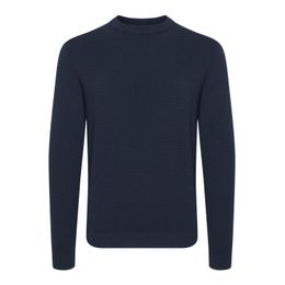 !Solid SOLID Herren Strickfleece-Pullover "Strickpullover SDValencia", blau, Gr. XXXL, Obermaterial: 100% Baumwolle CO., Pullover