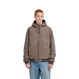 Element Herren Outdoorjacke "Hooded Bomber Jacket", braun, Gr. L, Obermaterial: 70% Baumwolle, 30% Baumwolle., Jacken