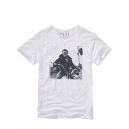 1921 T-Shirts Herren T-Shirt James Dean Wei&szlig; 100 % Baumwolle